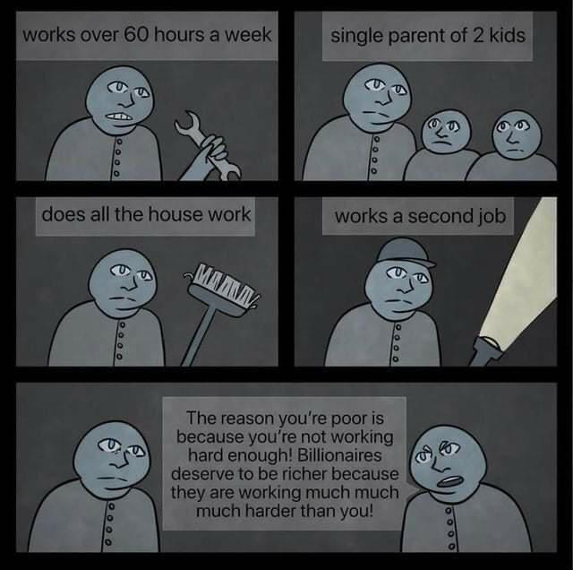 Work harder. You’re not working hard enough. /s | Scrolller