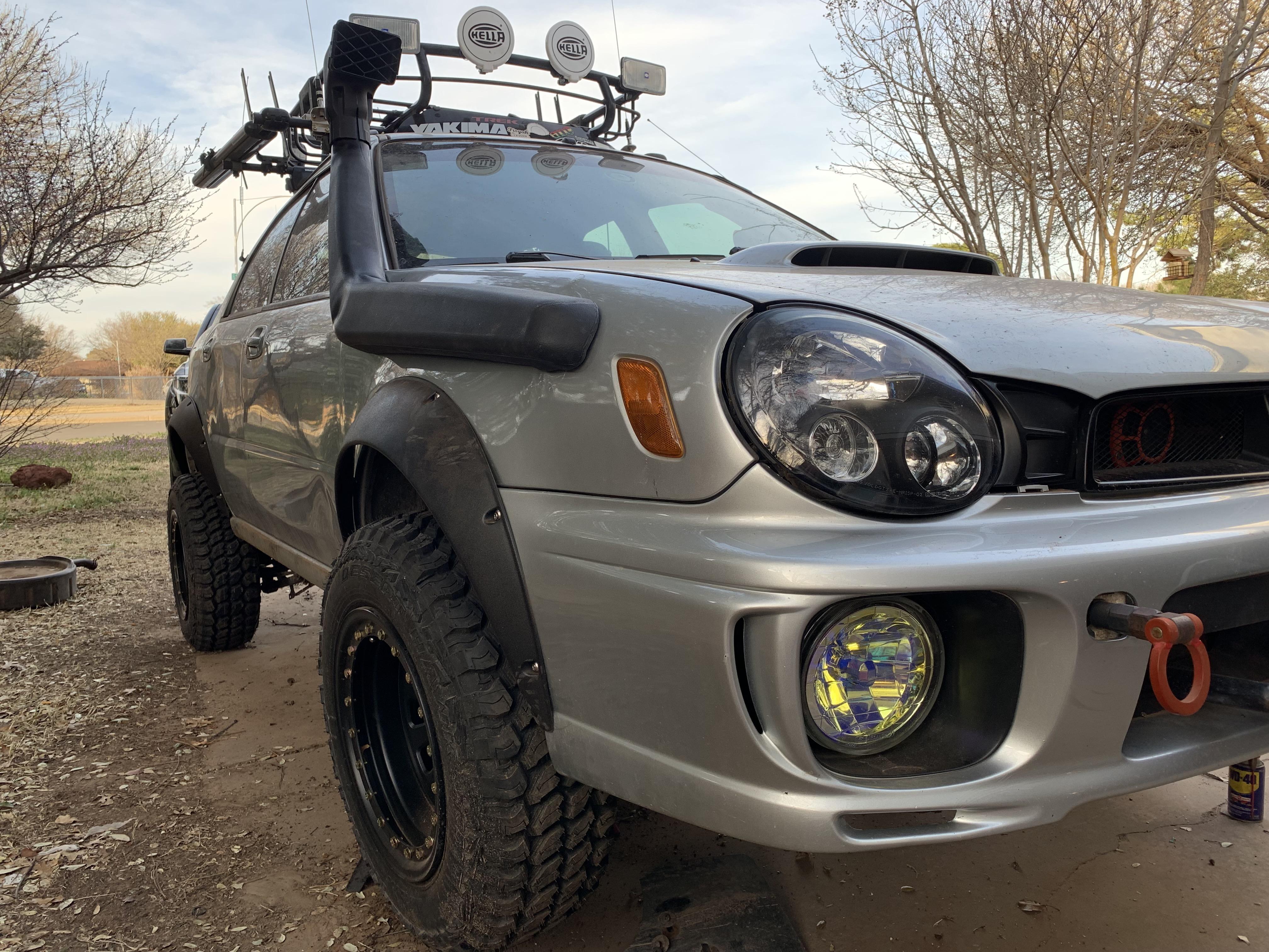 Work in progress. 03 WRX wagon. | Scrolller