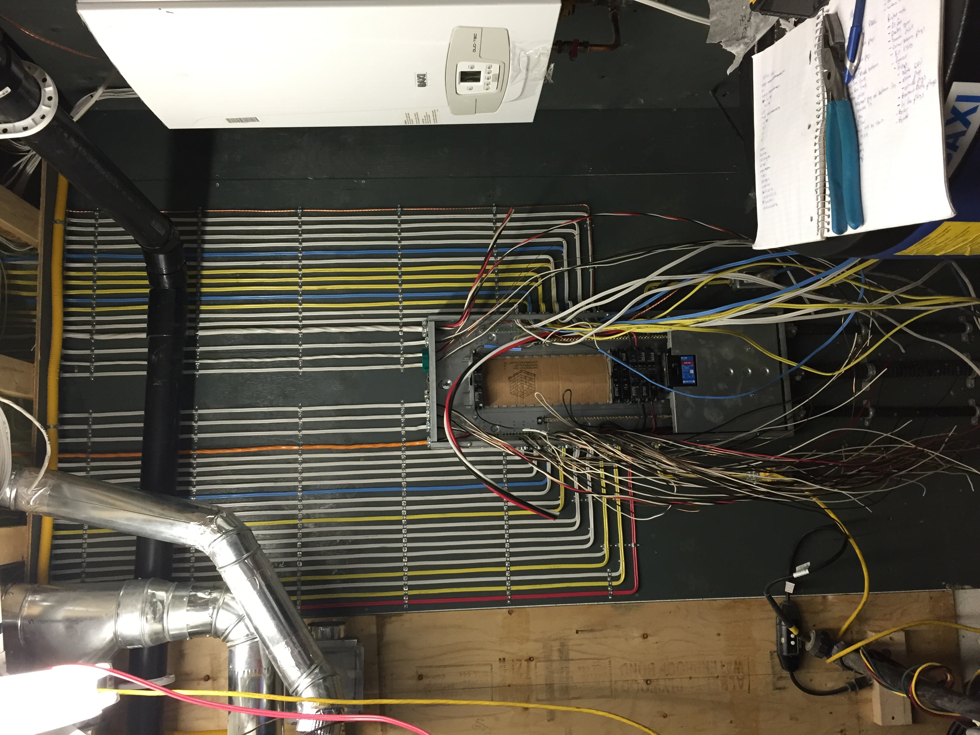 Work in progress, 200 amp cottage panel, Muskoka | Scrolller