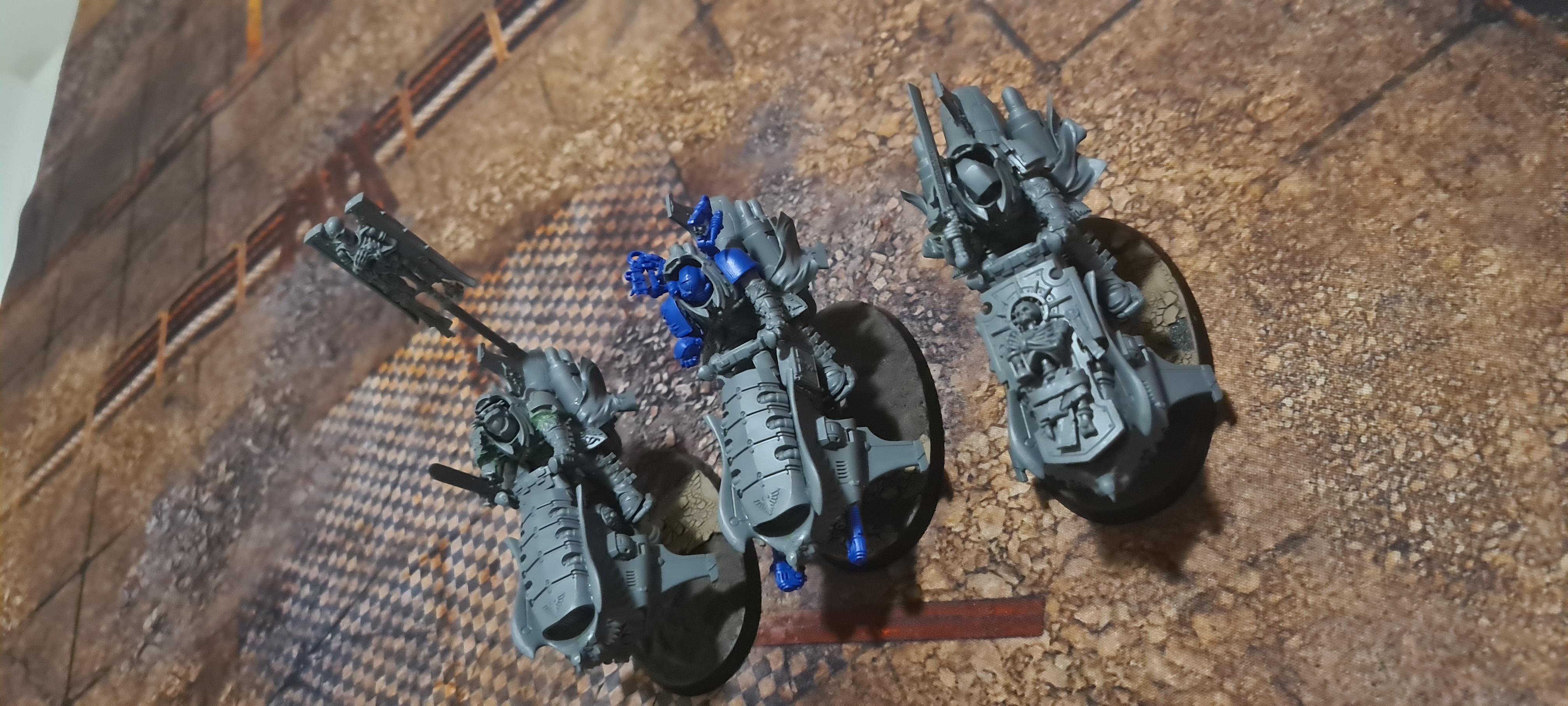 Work in progress ravenwing command squad | Scrolller