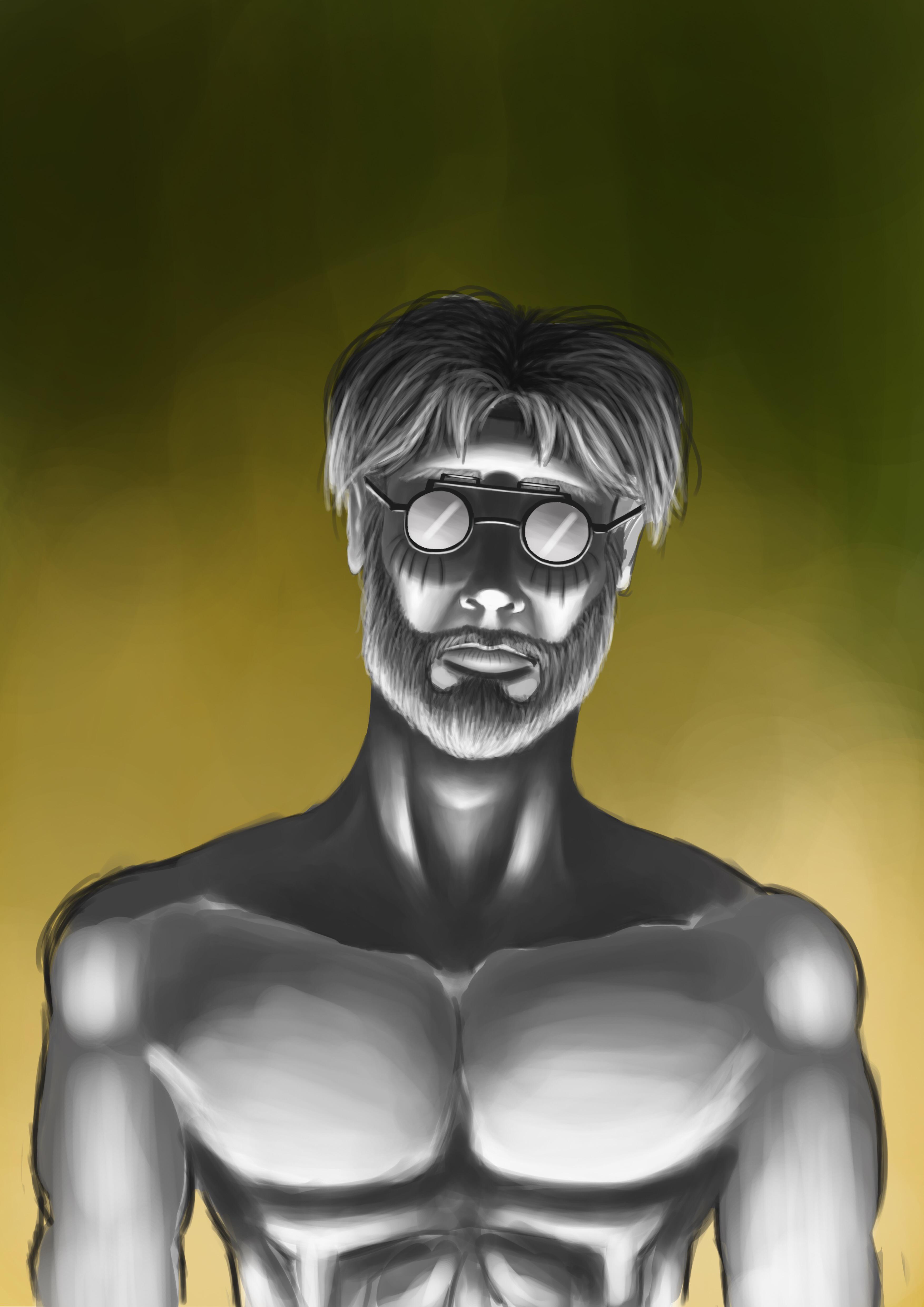 Working on a drawing of Zeke | Scrolller