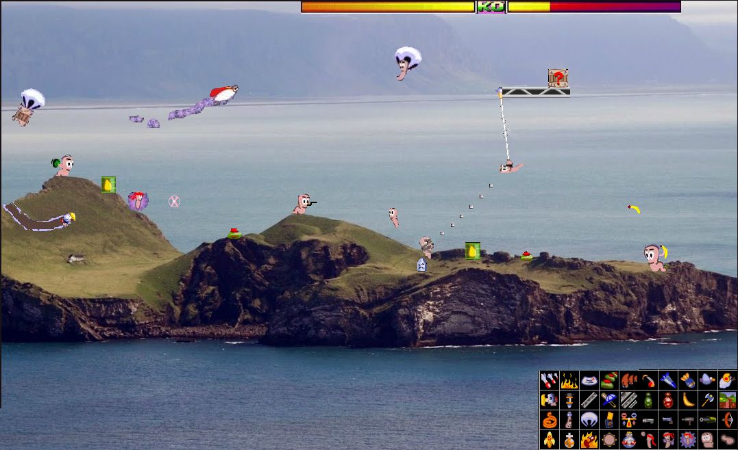 [Worms] invade island of Elliðaey | Scrolller