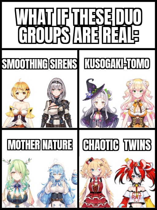 Would be stunning if these dream duo collabs are going to happen in the near future... | Scrolller