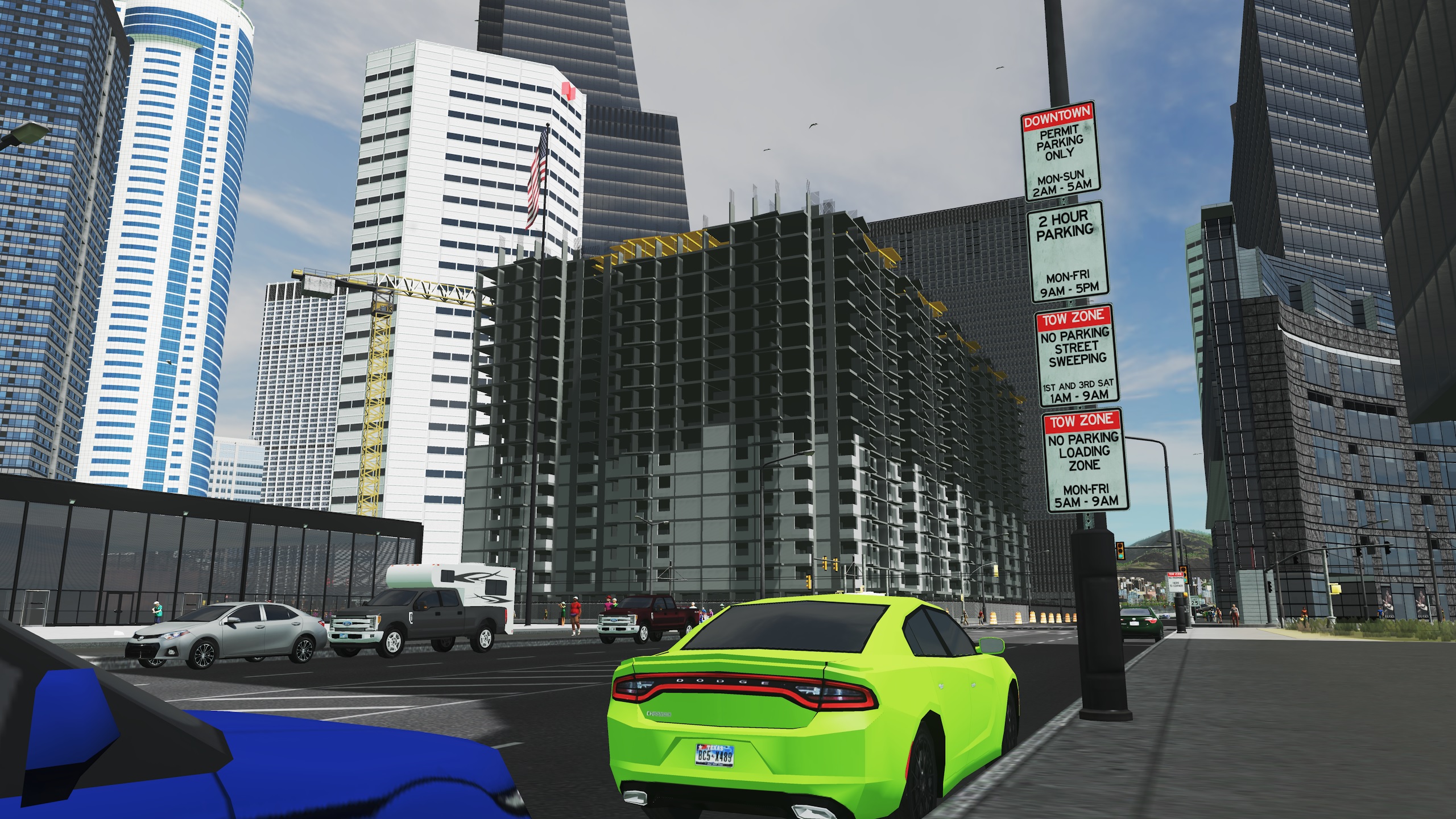 Wouldn't be a true downtown without tricky parking restrictions. | Scrolller