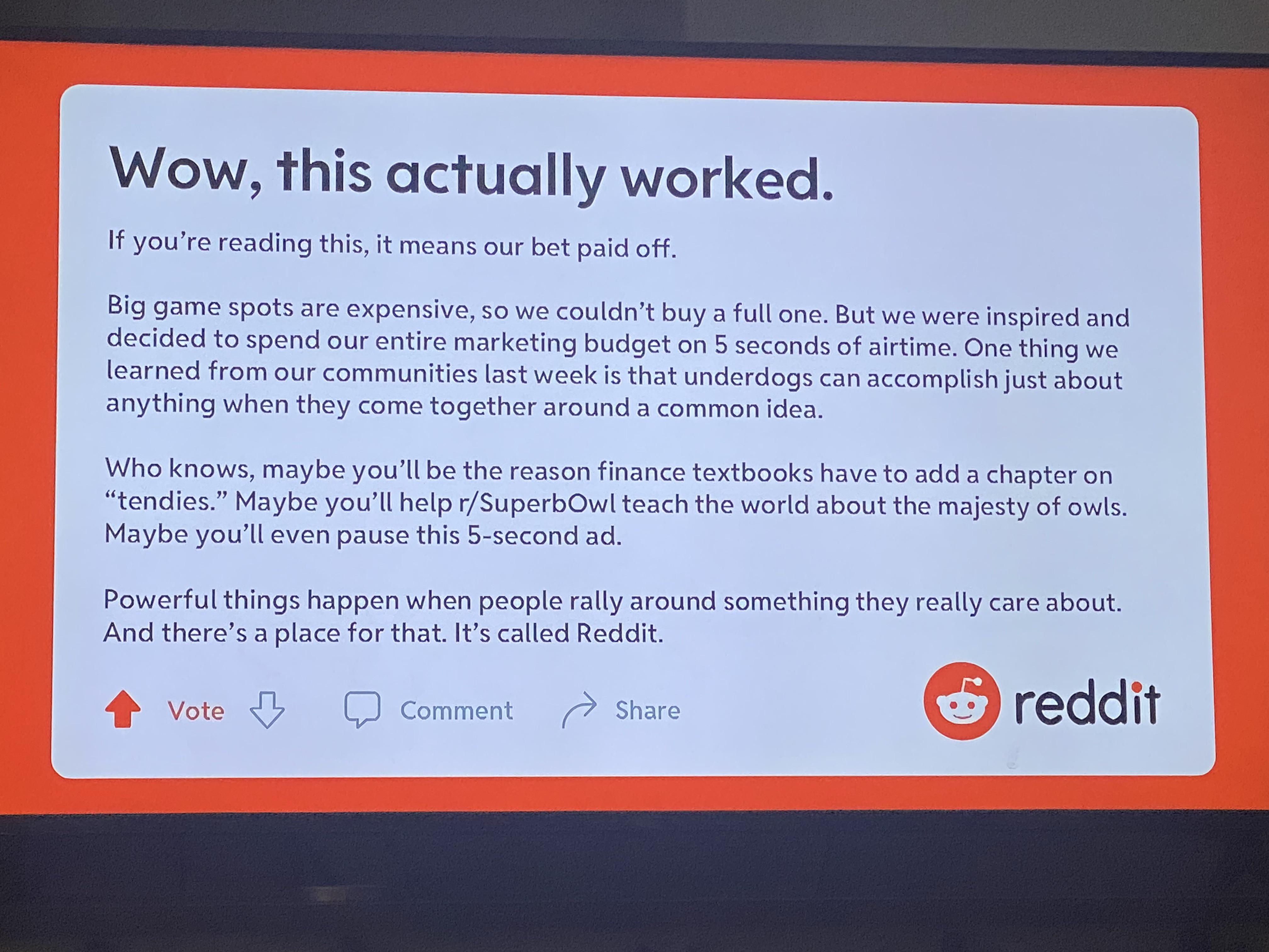 Wow it worked | Scrolller