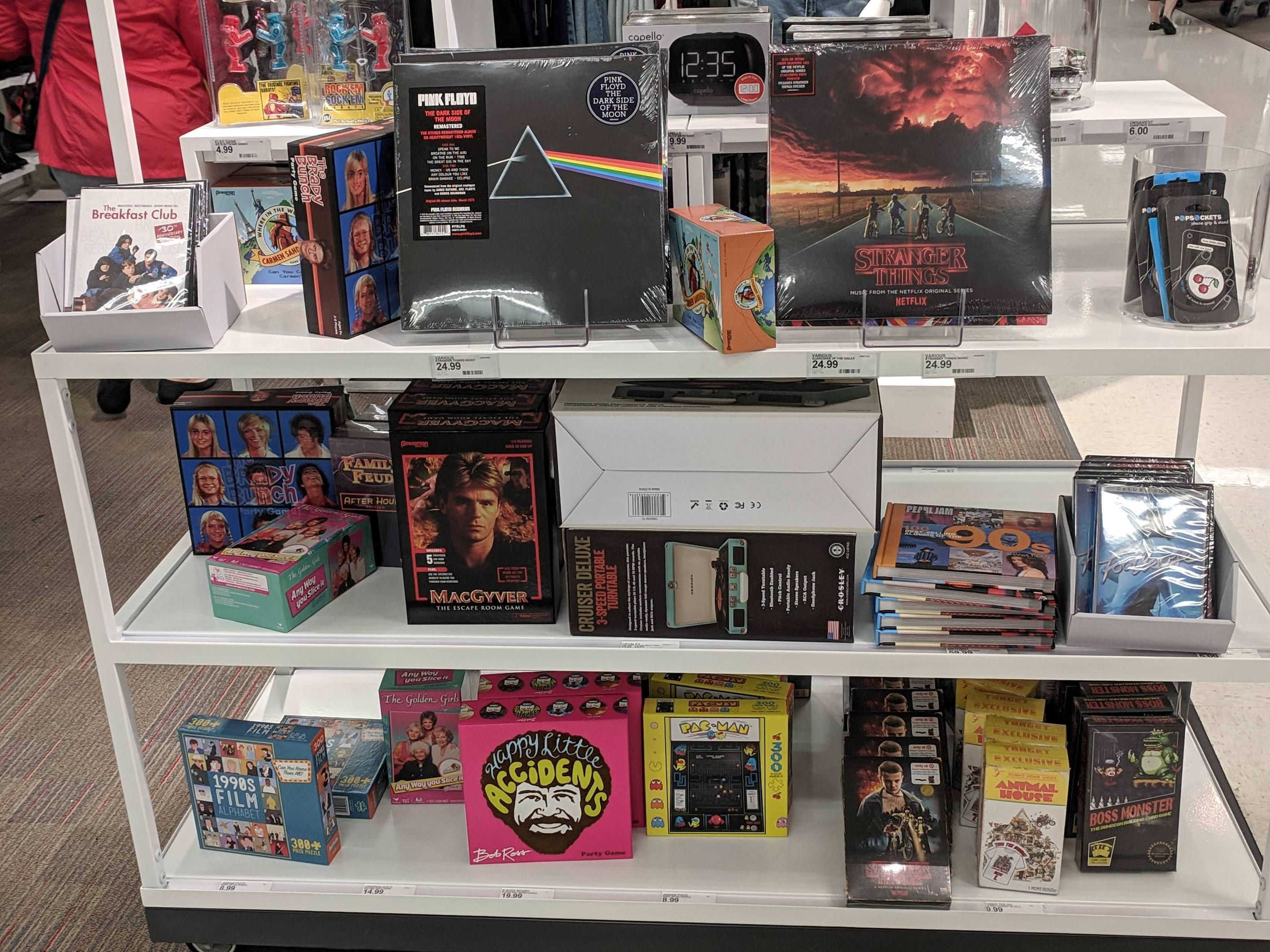 Wow, Target, cool totally awesome 80s shelf | Scrolller