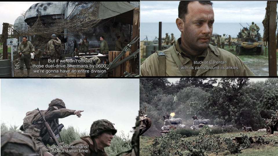 Wow wym easteregg: A phonecall in 'Saving Private Ryan' (1998) Omaha beach can be heard ...