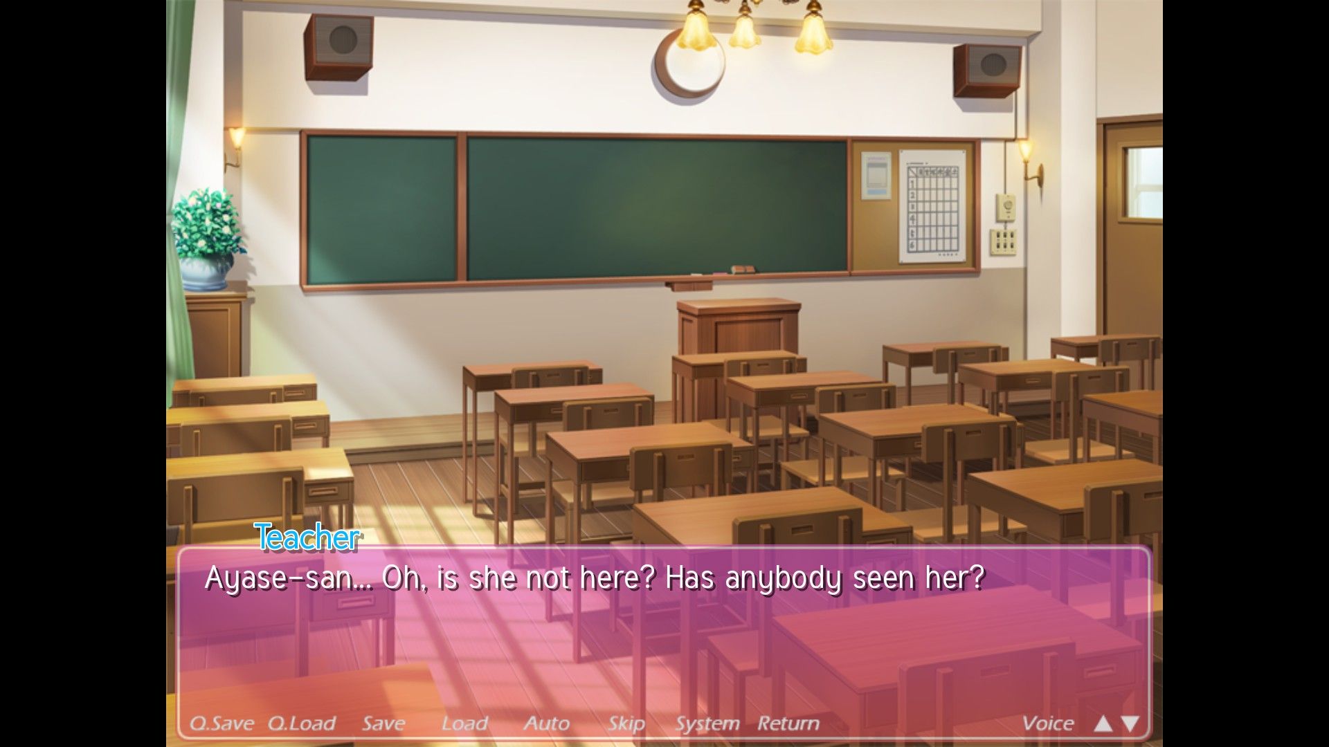 WTF Miyu skip class all the time and now the teacher is like "that's weird" get your shit ...