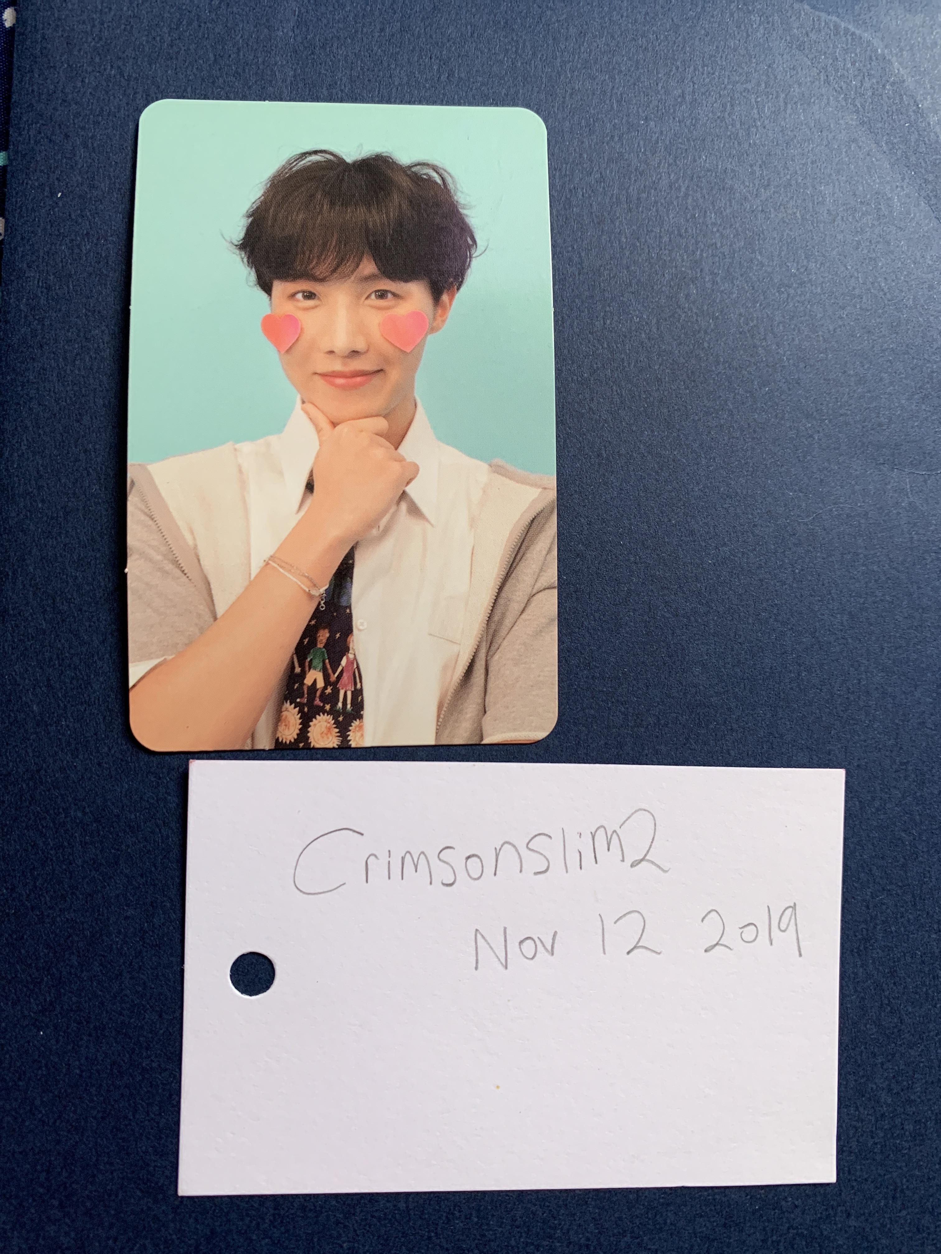 WTS/WTT BTS J-Hope LY: Answer F photocard | Scrolller