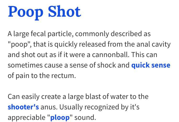 WUBBY POOP SHOT | Scrolller