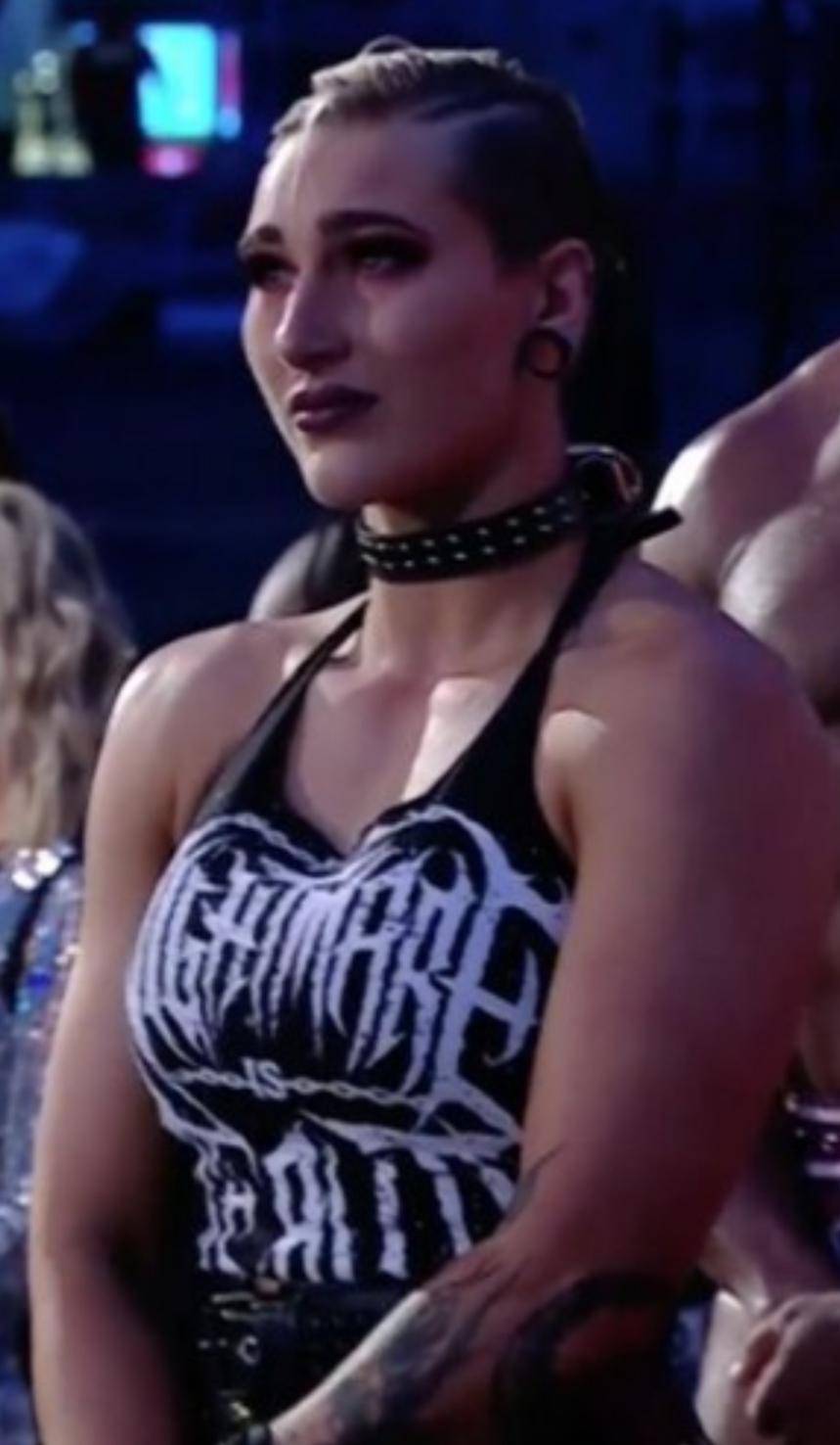 [WWE WrestleMania Spoiler] Rhea Ripley crying during "America The ...