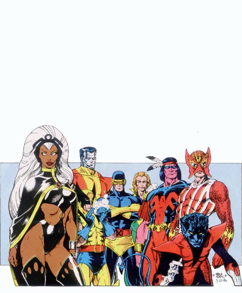 X-men by Art Adams, 1986 | Scrolller