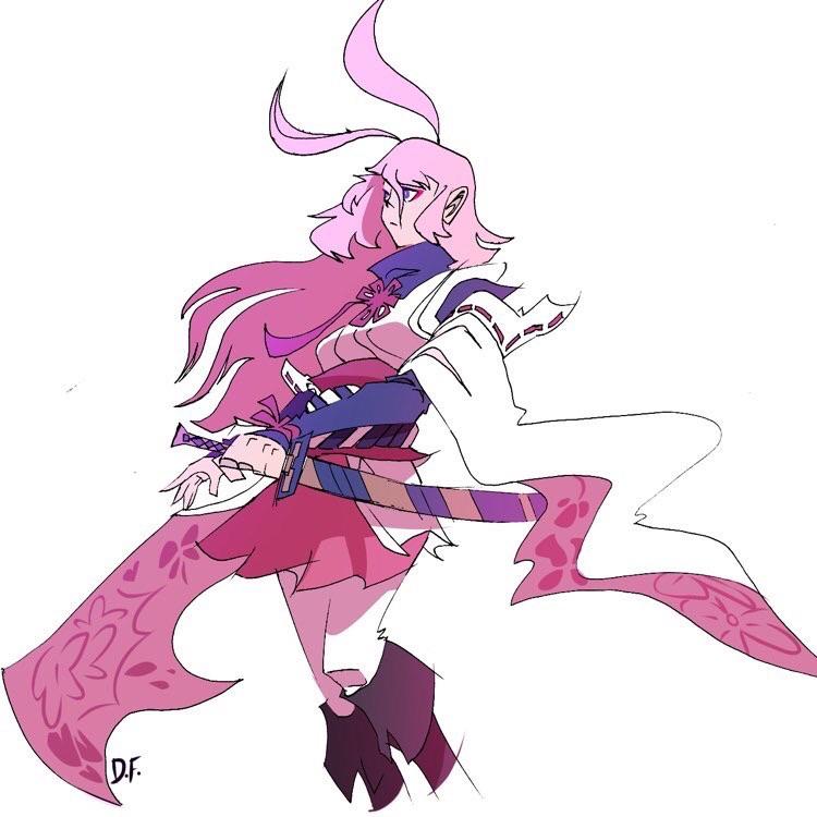 Yae Sakura fanart~ | Scrolller