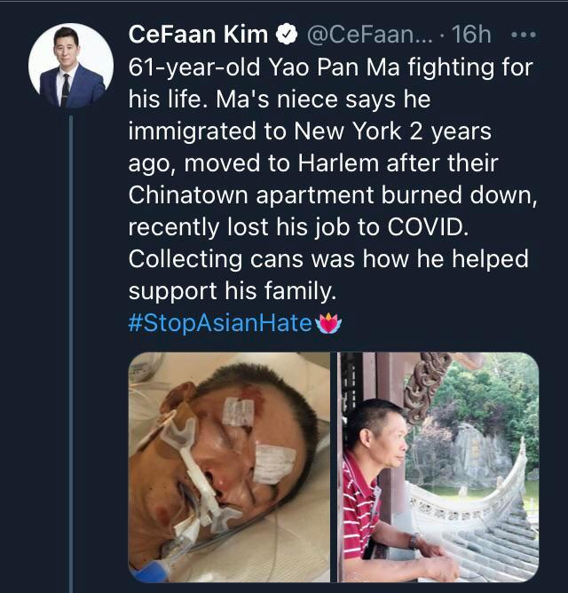 Yao Pan Ma’s life story before the brutal attack: | Scrolller