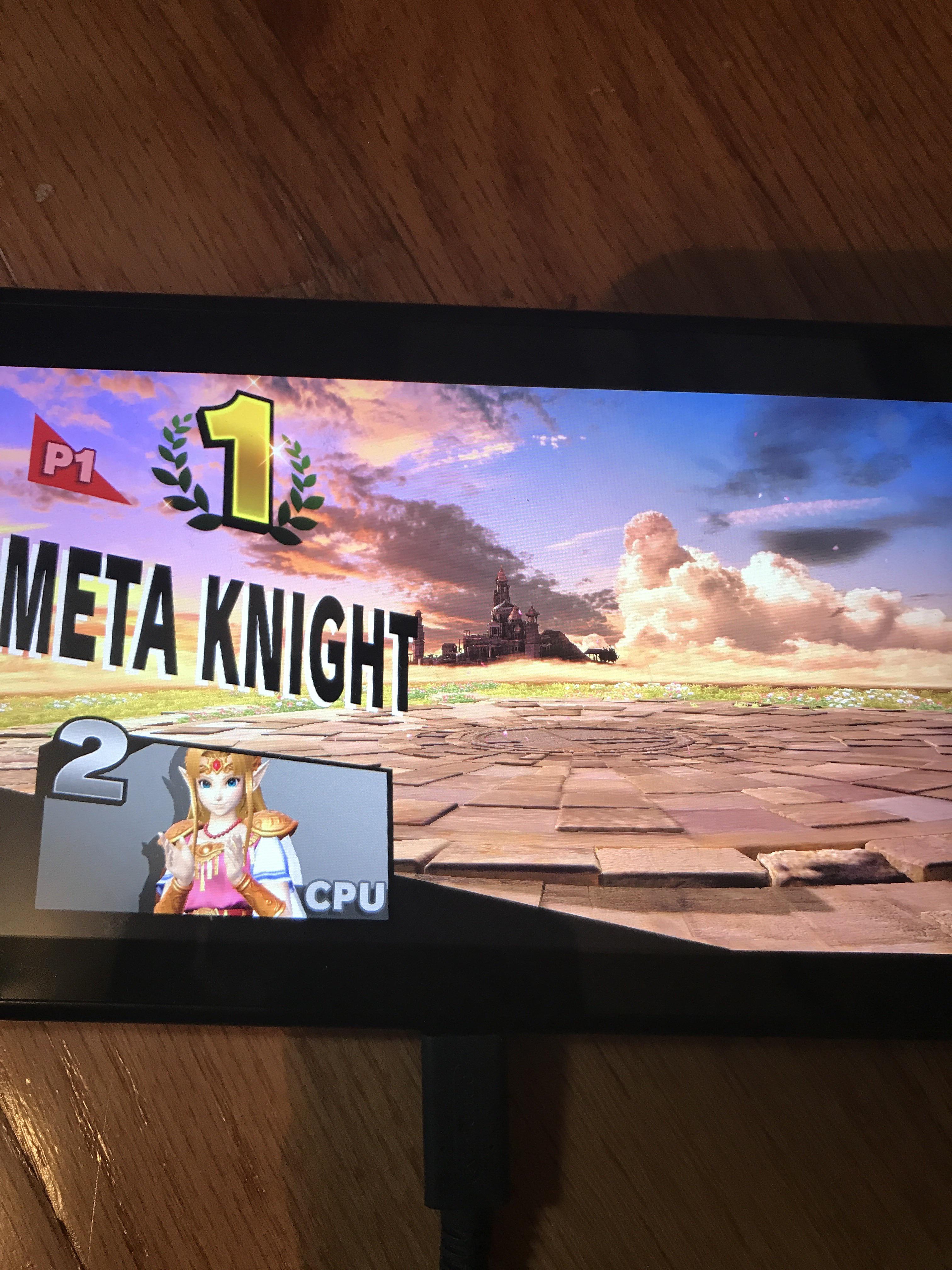 Yay, I won as Meta Kni- where did he go?? | Scrolller