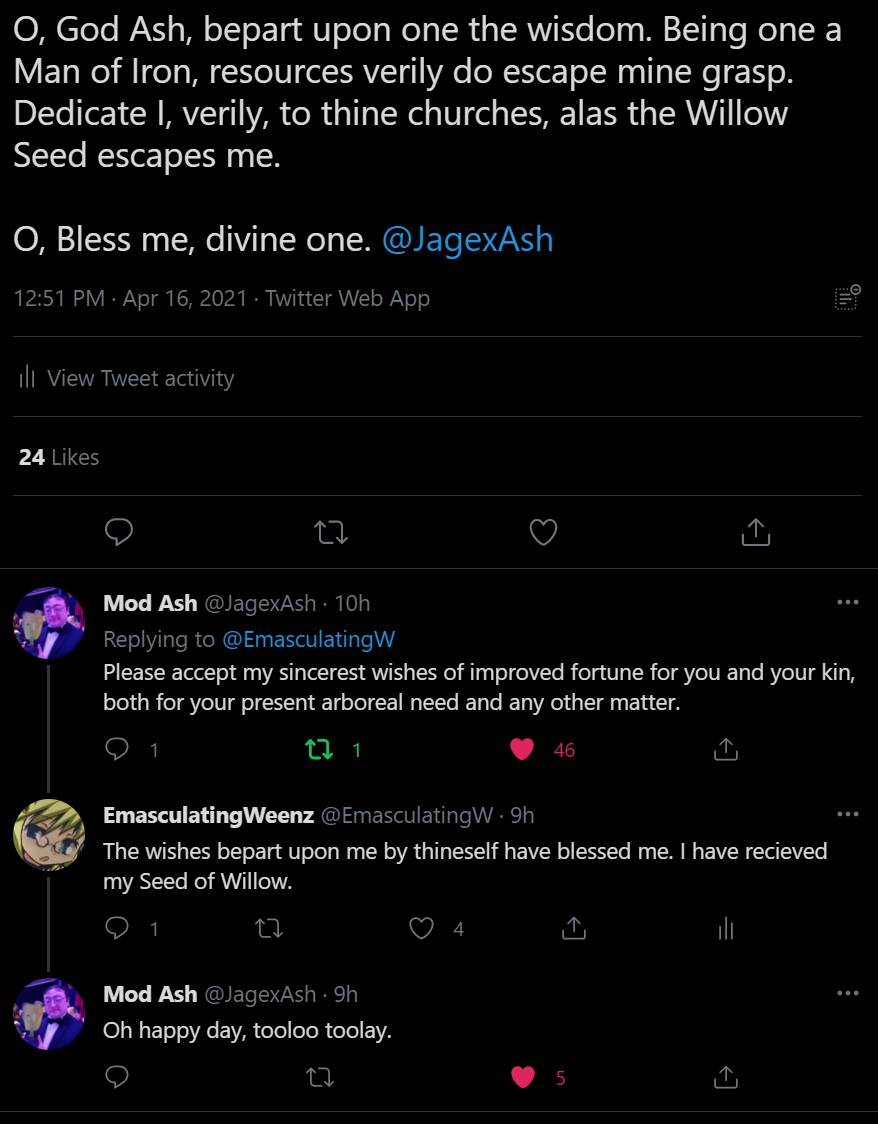 Ye olde Ash | Scrolller