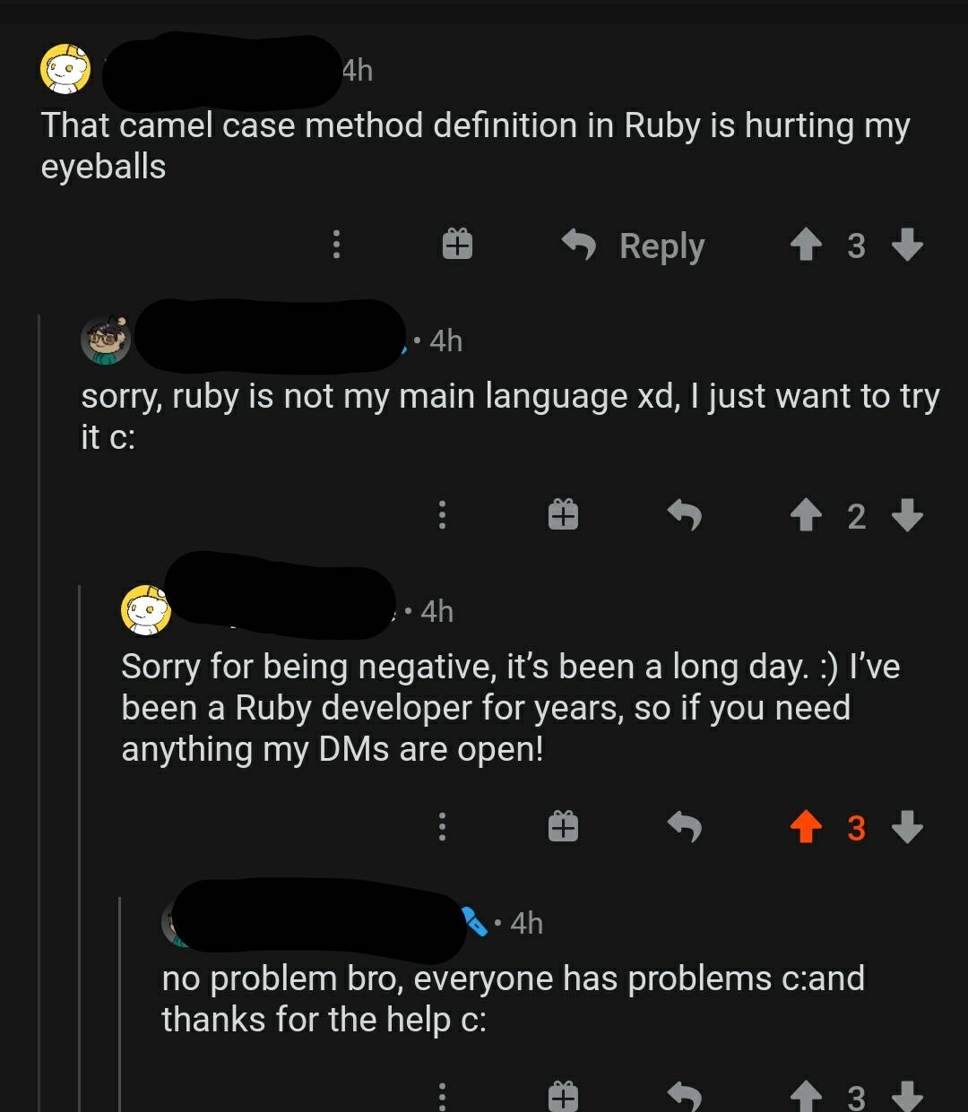 Yeah that's a good development | Scrolller