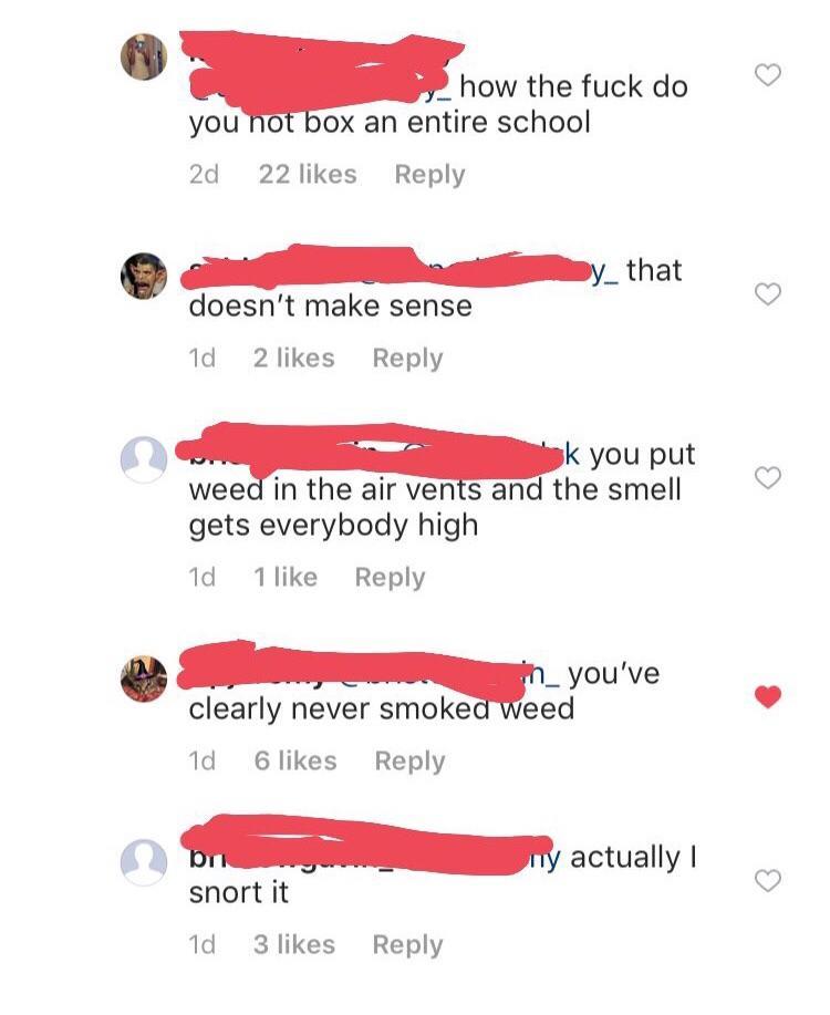 Yep just snorting some weeds | Scrolller