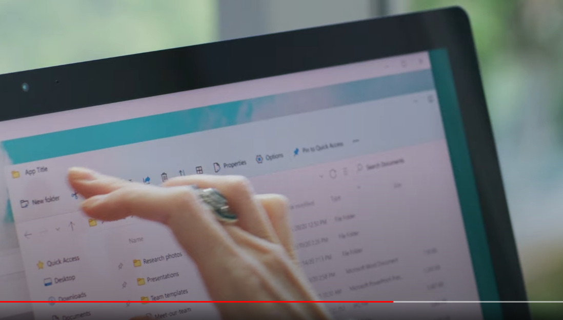 Yes, File explorer will have a new look. (from Windows Insiders youtube) | Scrolller