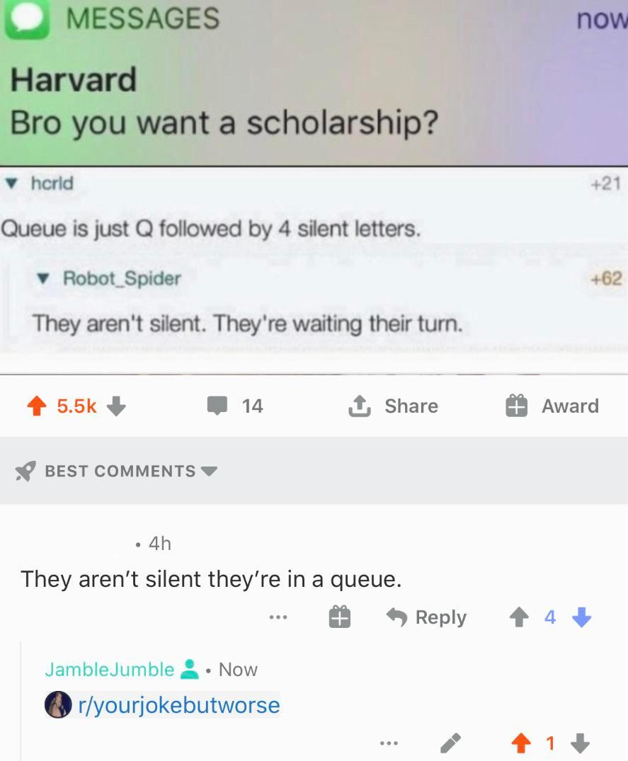 Yes that’s the joke... | Scrolller