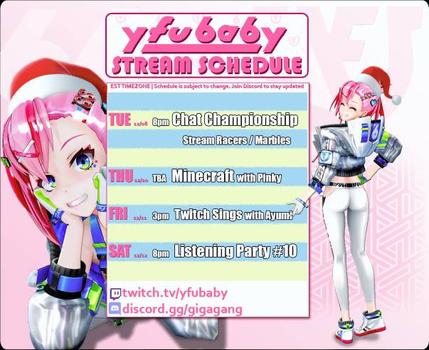 Yfu Stream Schedule! | Scrolller