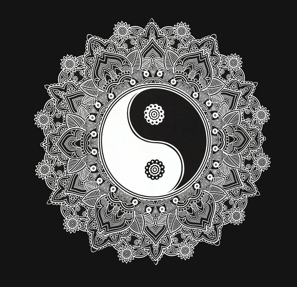 Yin-Yang Mandala ☯️ | Scrolller