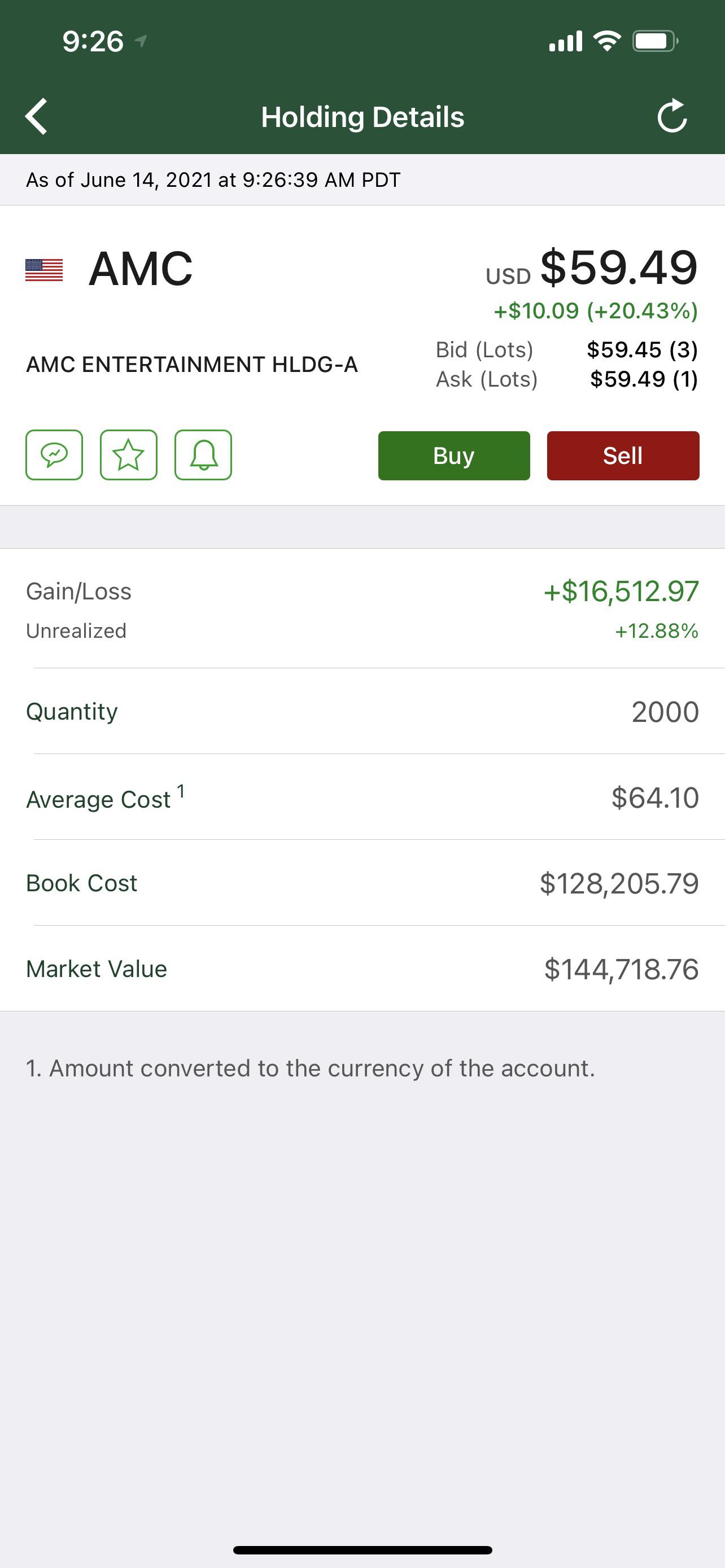 YOLO update - 🚀 AMC 🚀 - 2k shares my hands are 💎💎💎💎 | Scrolller