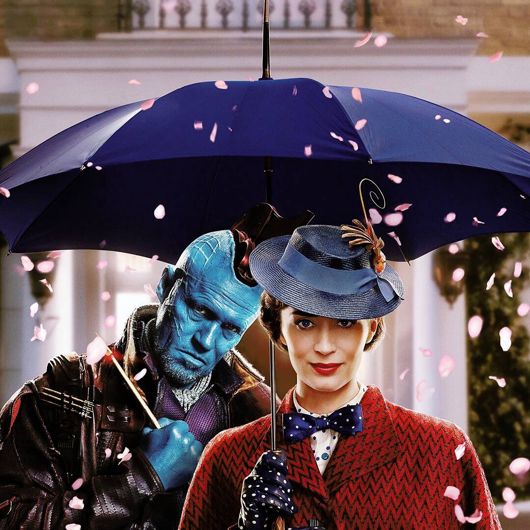 Yondu “I'm mary poppins y'all” guardian of the galaxy and mary poppins | Scrolller