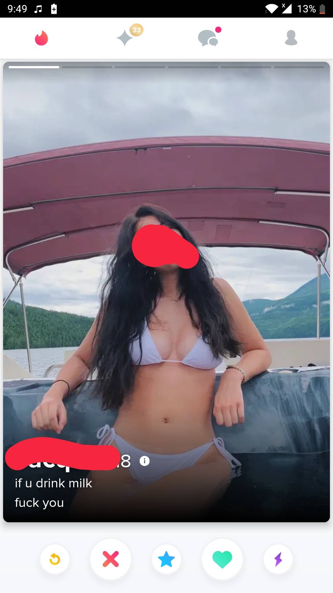 You already know I swiped left | Scrolller