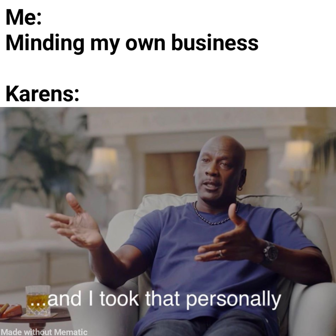 You are offending me by doing absolutely nothing! | Scrolller