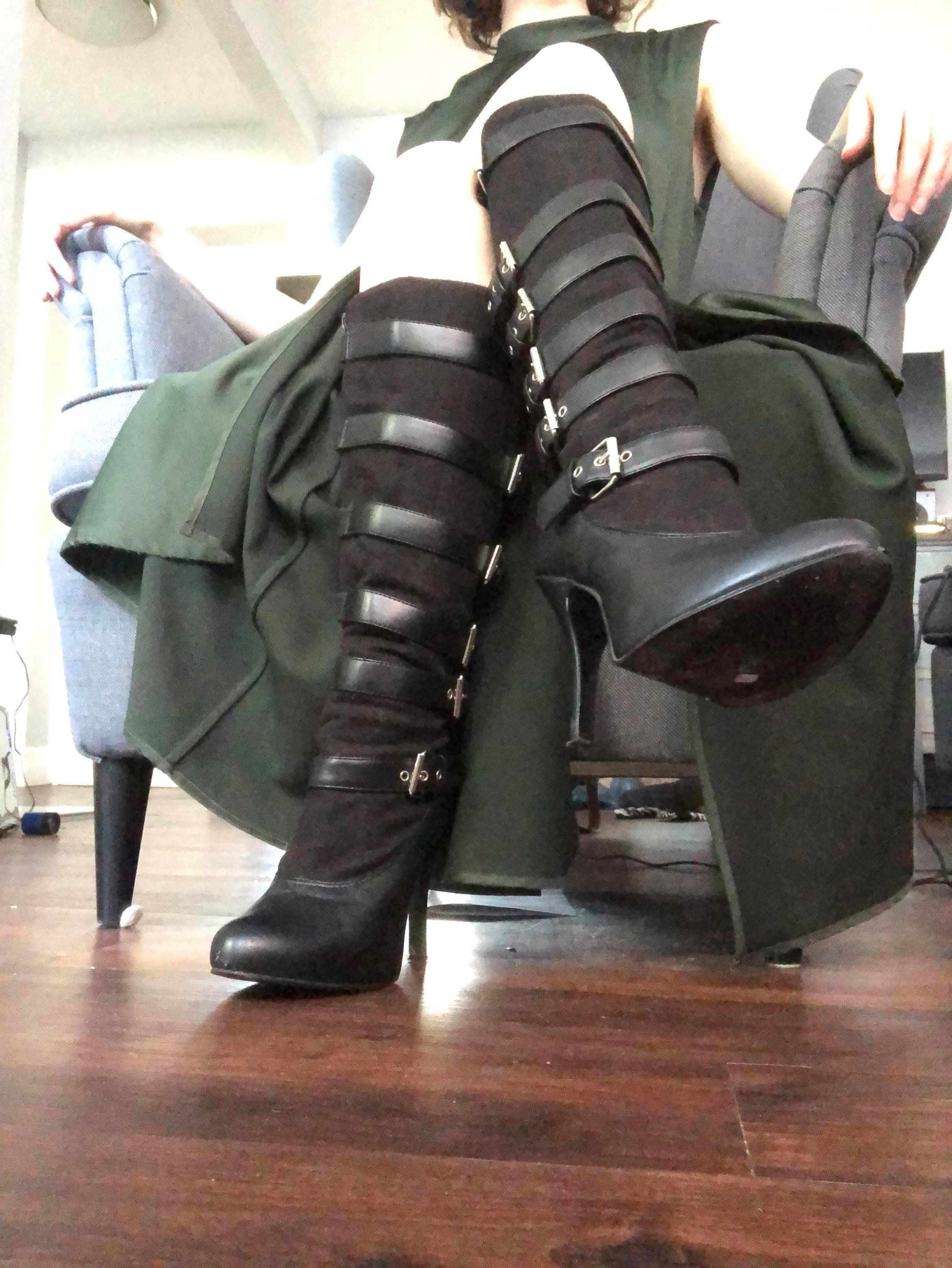 You belong at my feet, waiting for my next command. | Scrolller