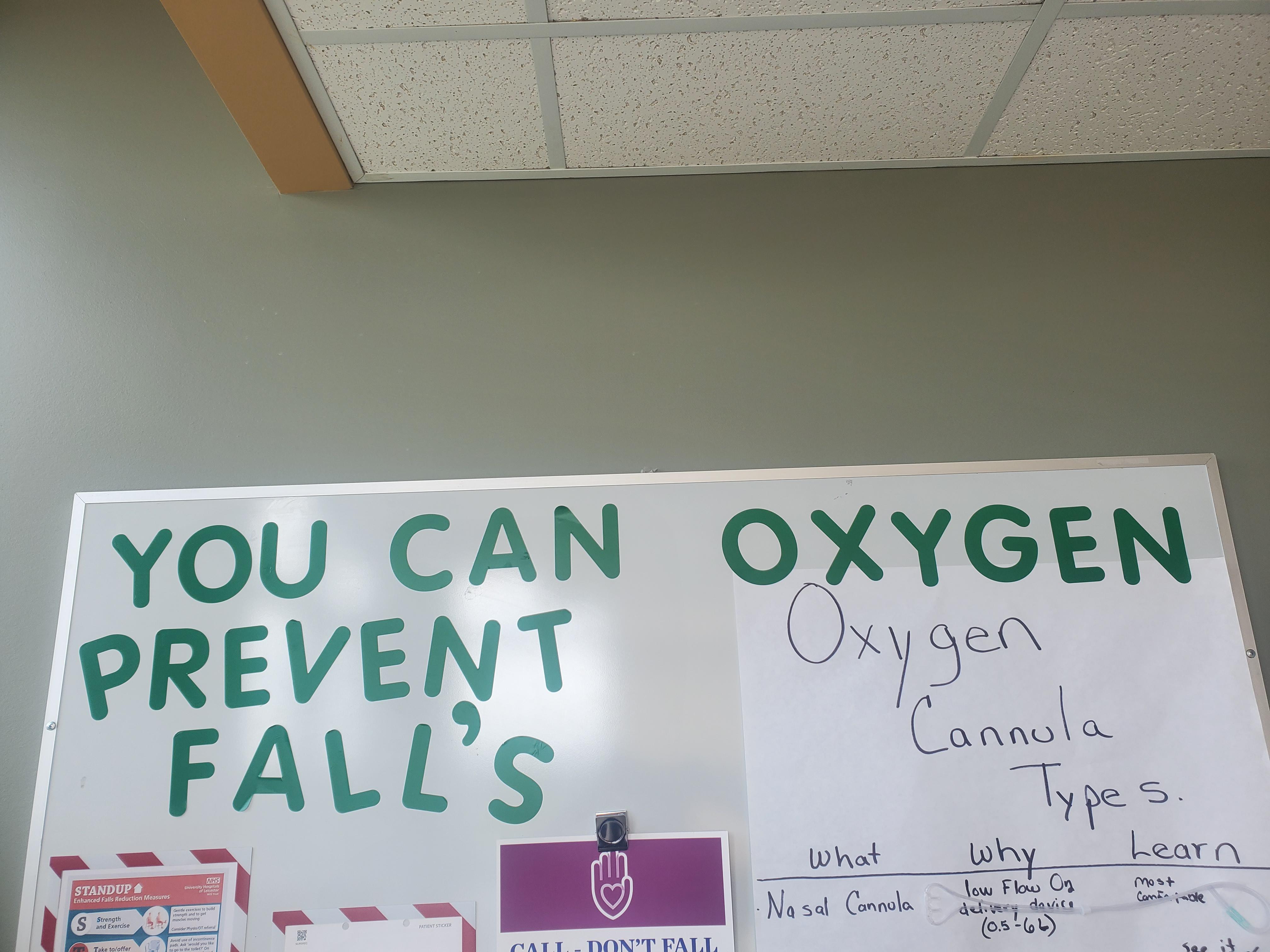 You can oxygen prevent falls | Scrolller