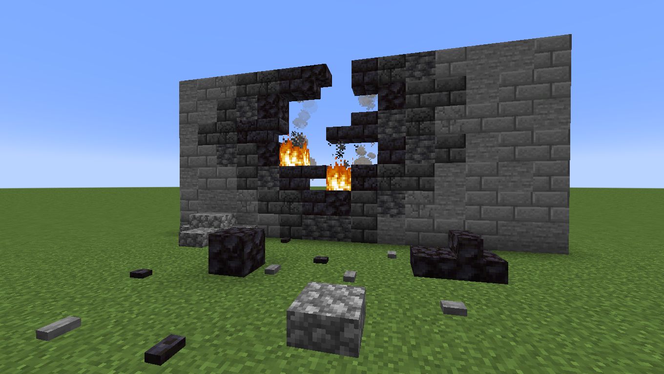 You can use deepslate and blackstone to create scorched stone bricks, perfect for realistic ...