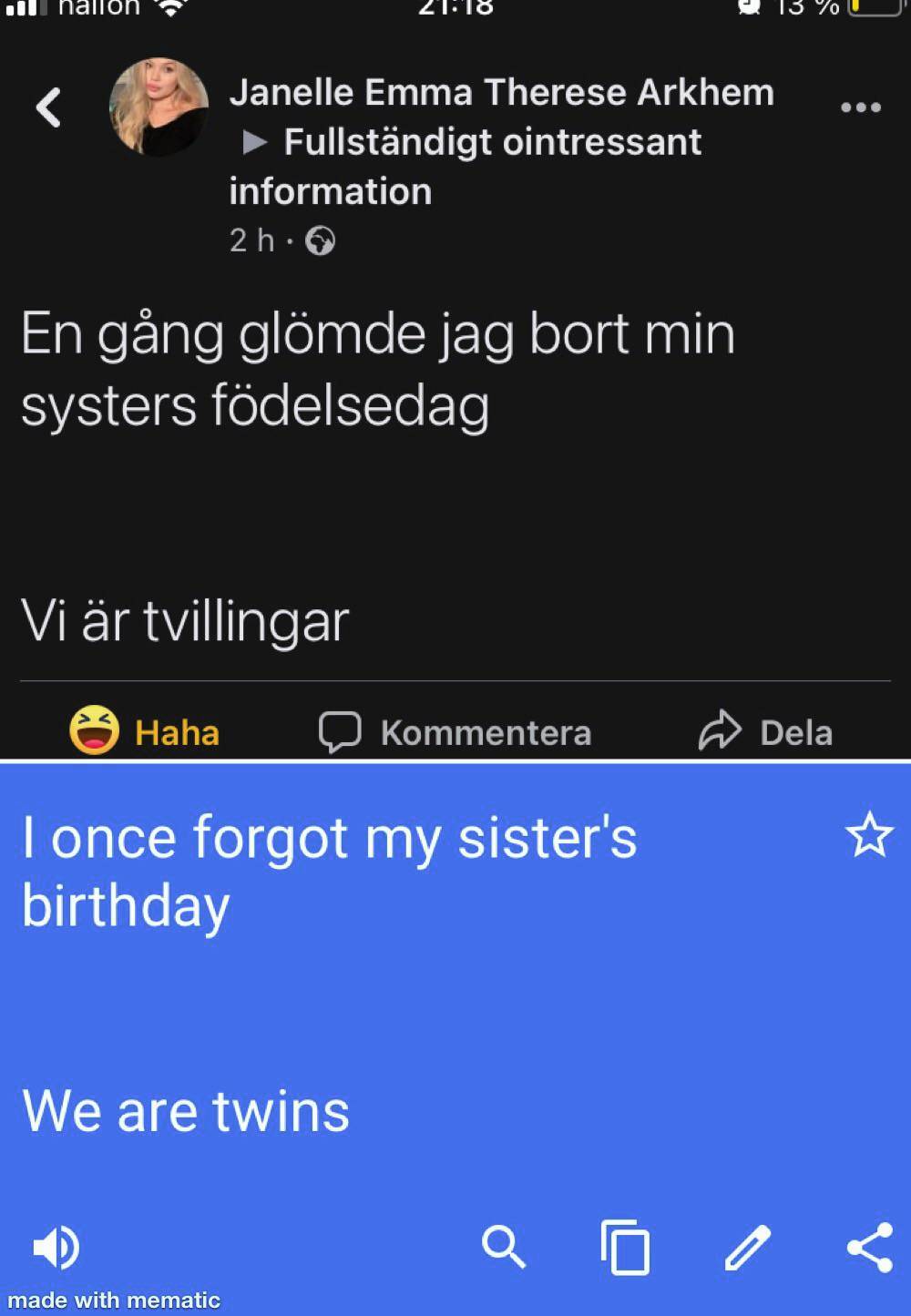 You forgot, What? | Scrolller