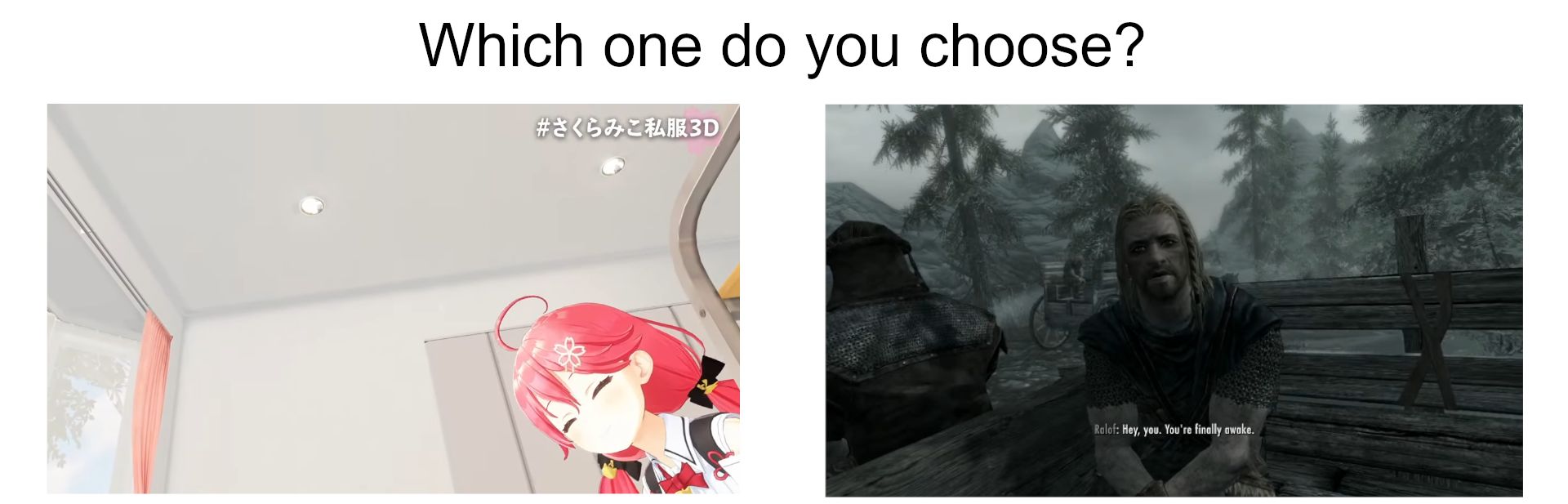 You get to be Isekai'd and are given a choice: | Scrolller