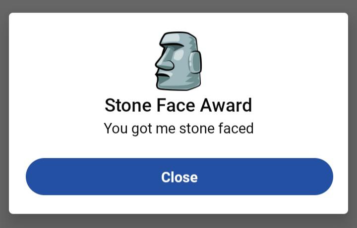 You got me stone faced | Scrolller