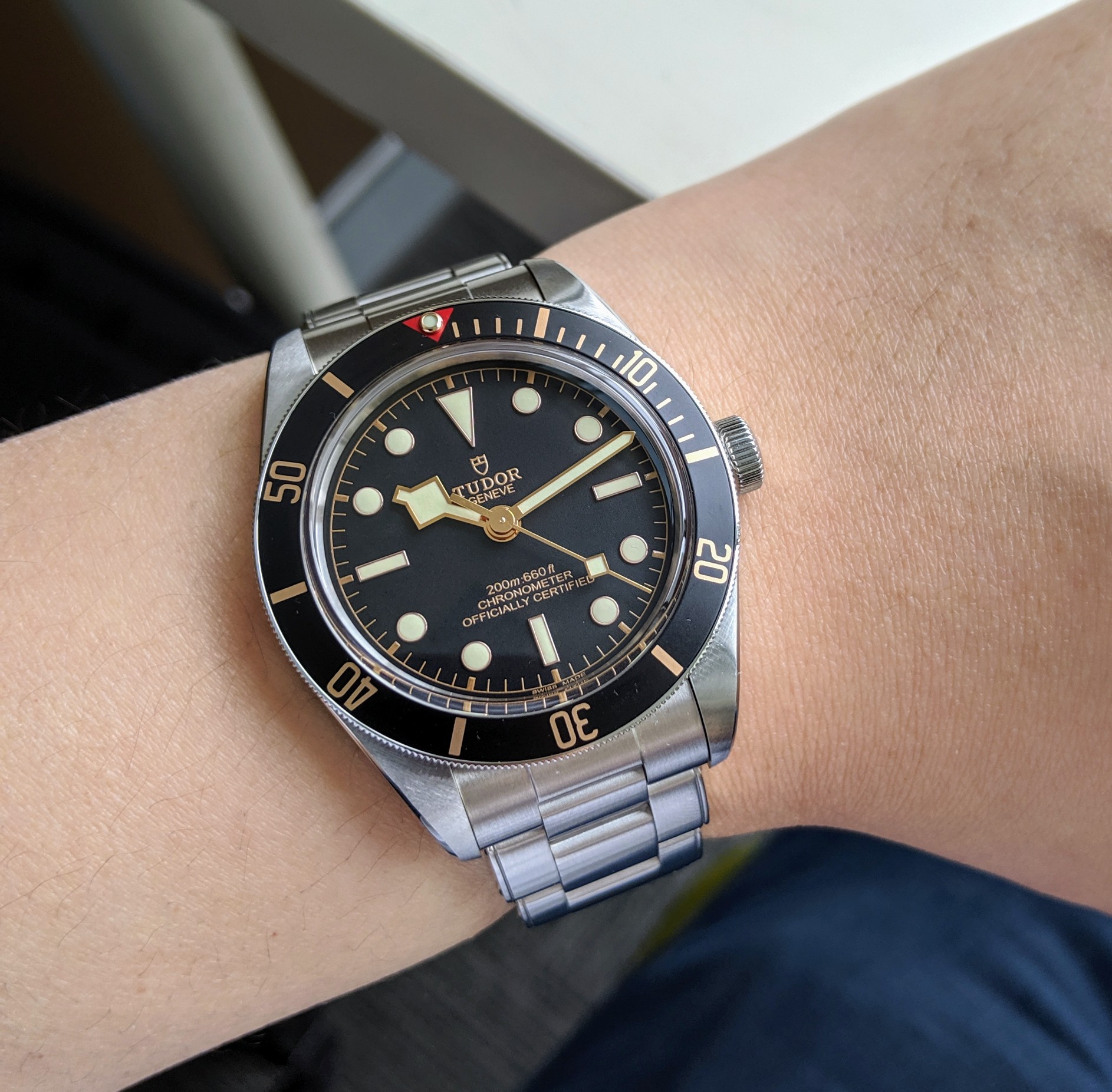 You guys are probably tired of seeing repeated shots of my GMT...so here's the newest ...