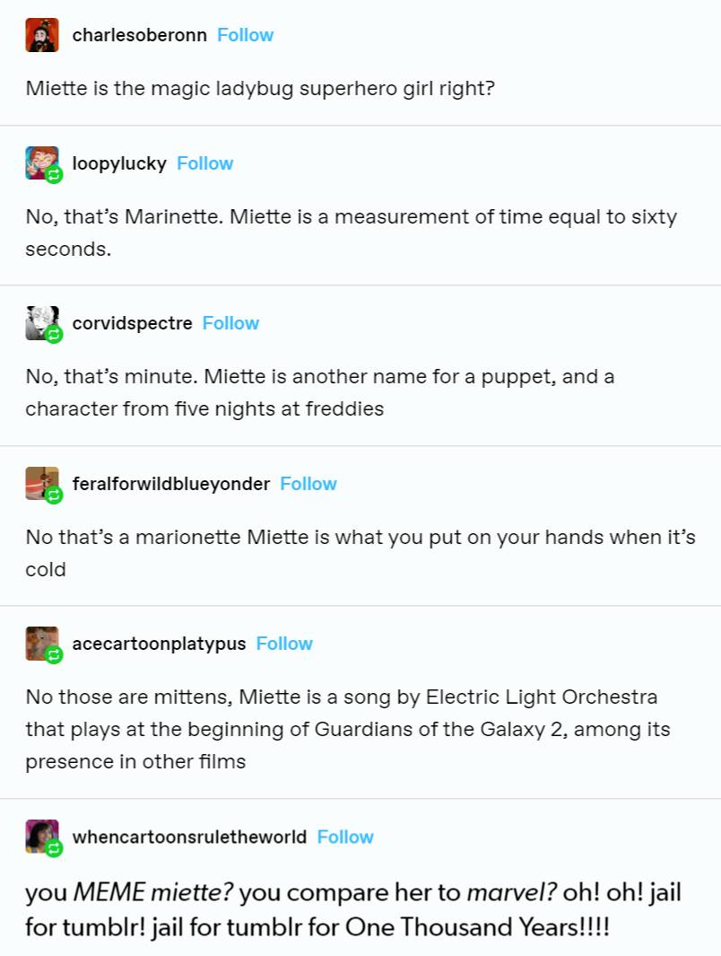 You MEME Miette?? | Scrolller