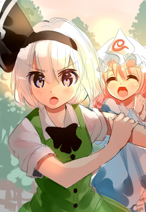 Youmu and Yuyuko [Touhou Project] | Scrolller