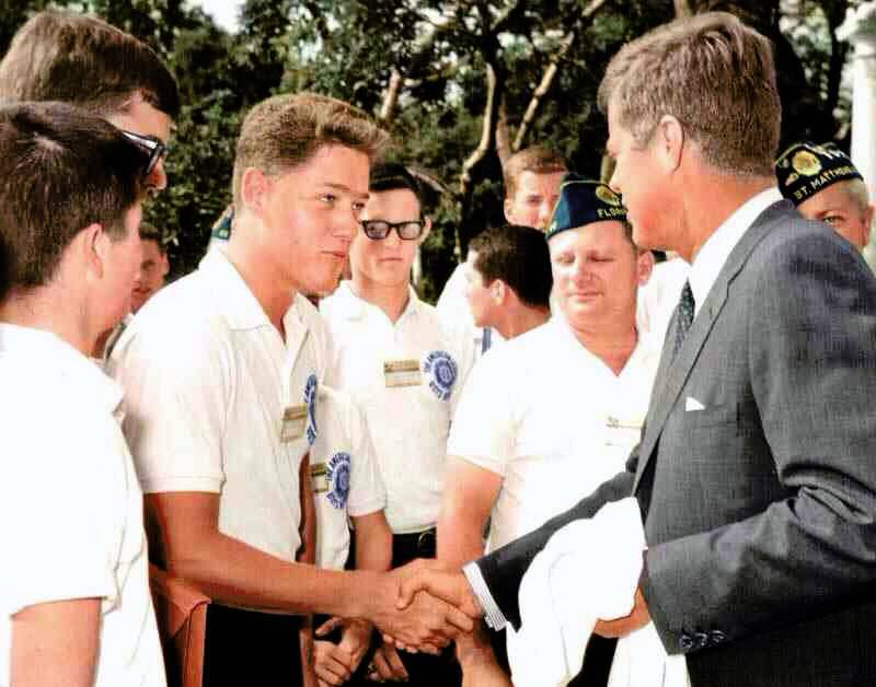Young Bill Clinton meeting JFK (x-post from GizmosArrow) | Scrolller