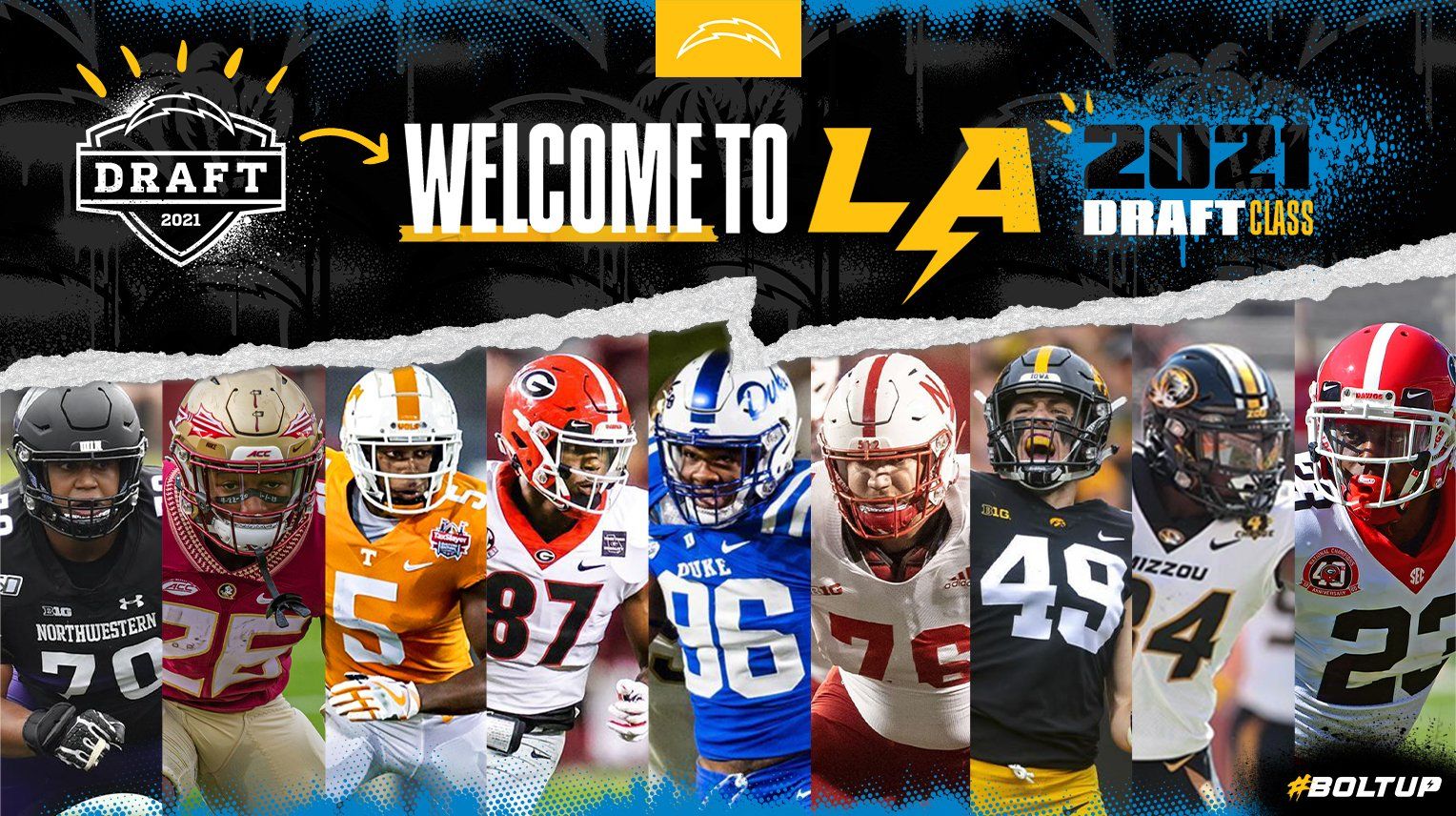 Your Los Angeles Chargers 2021 Draft Class | Scrolller