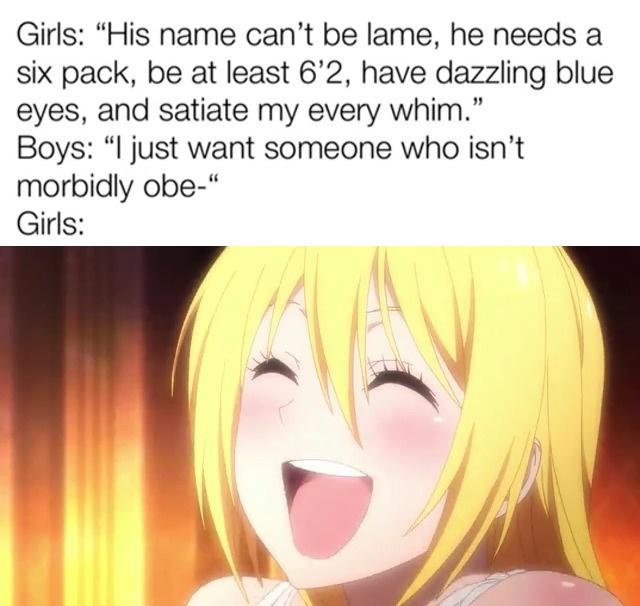 "Your standards are too high" | Scrolller