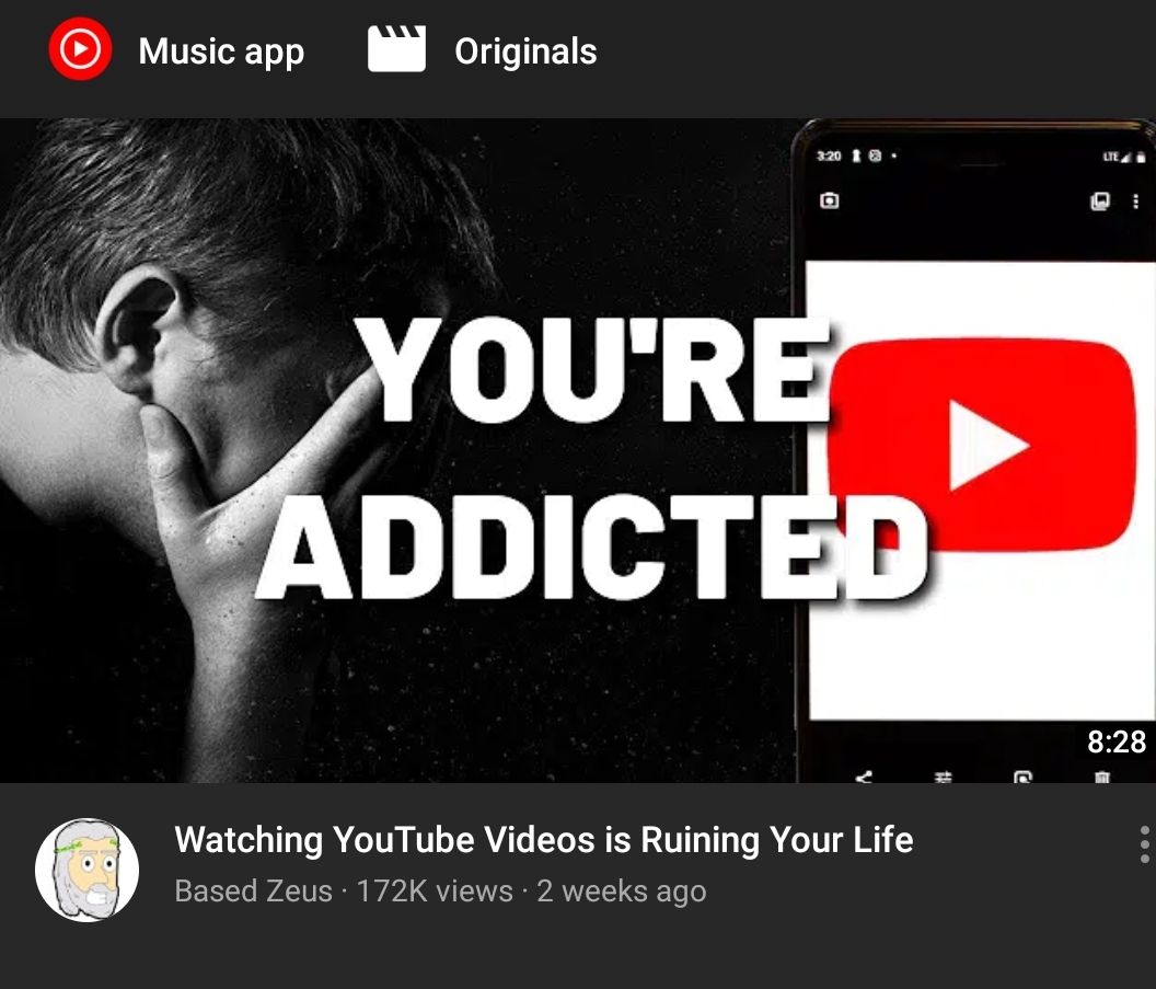 YouTube bad | Scrolller