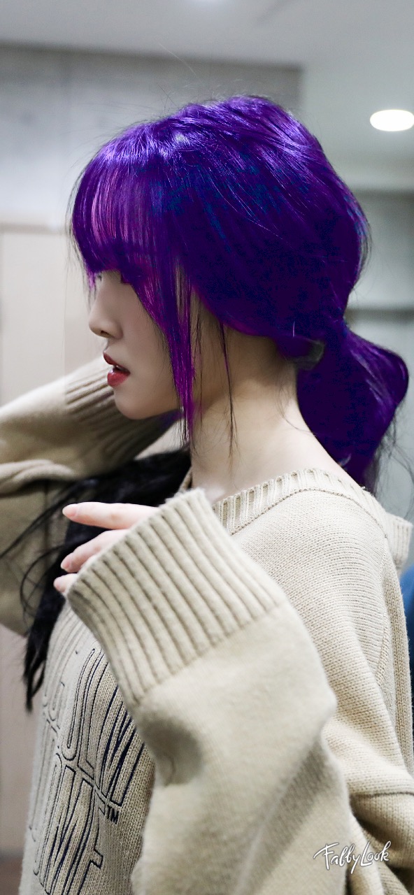 Yuju looks pretty good with purple hair 😲 | Scrolller