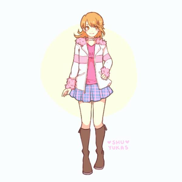 Yukari's casual outfit from the concept art | Scrolller