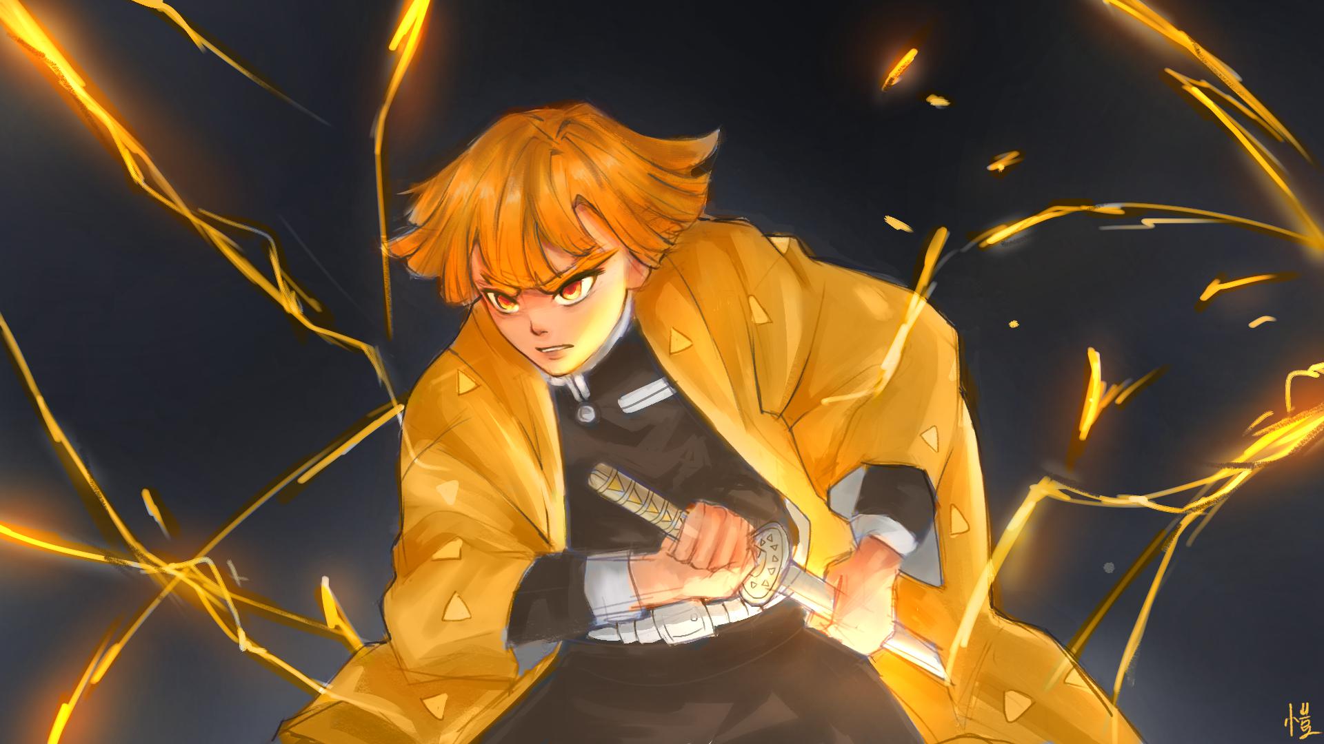 zenitsu fan art by me! | Scrolller