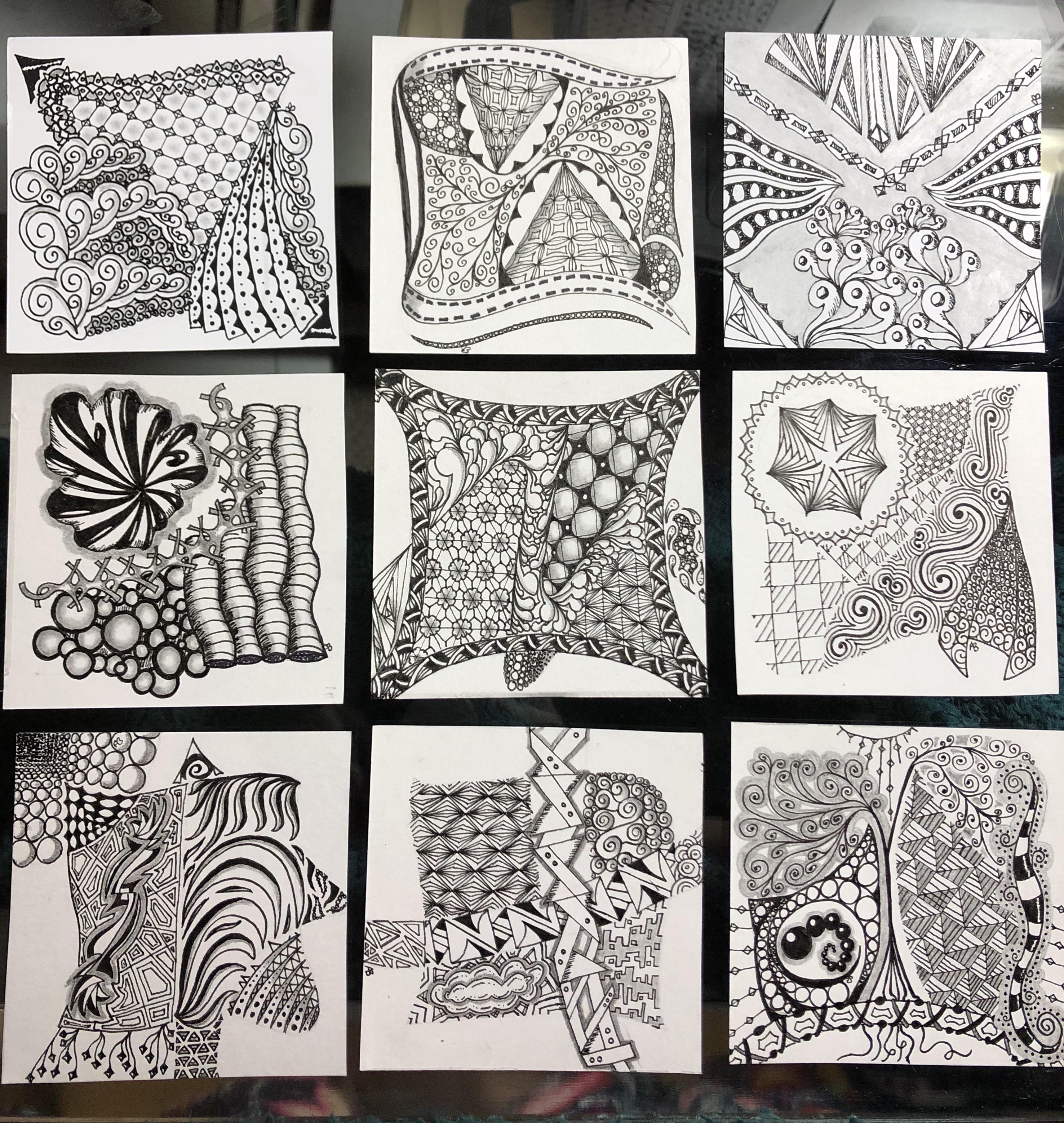 Zentangling is getting me through self-isolation | Scrolller