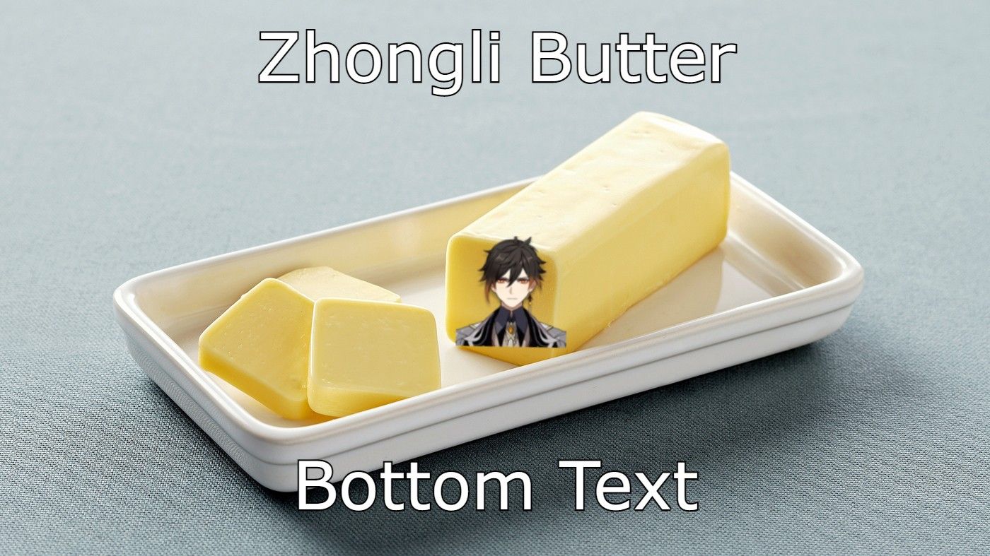 Zhongli Butter | Scrolller