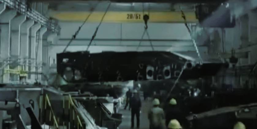 ZTZ-99A hull during construction | Scrolller