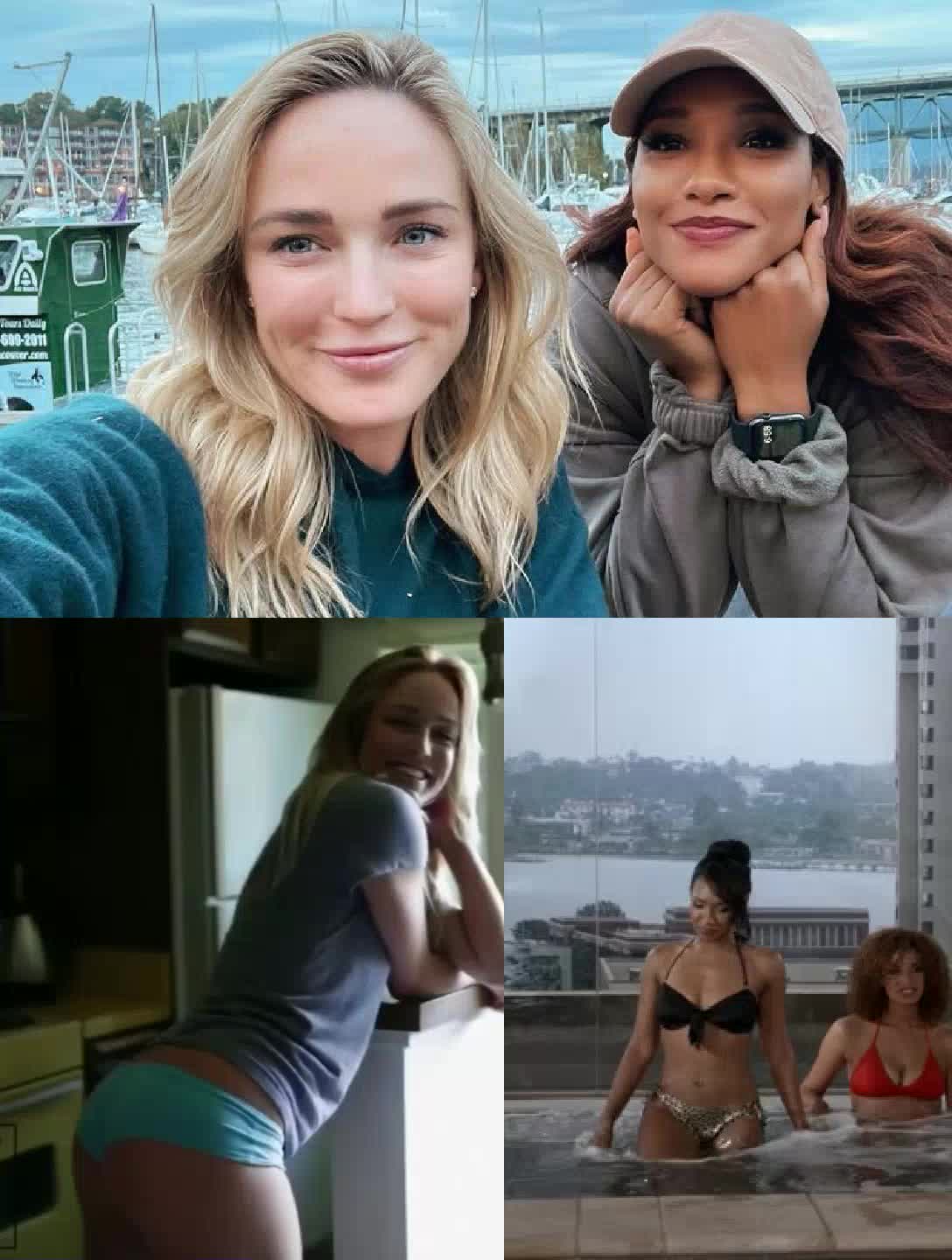 Caity lotz and candice patton | Scrolller